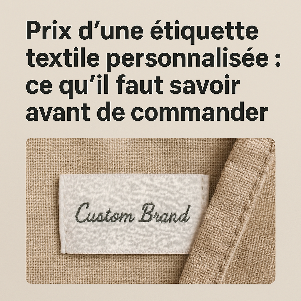 Prix d’une étiquette textile personnalisée : ce qu’il faut savoir avant ...